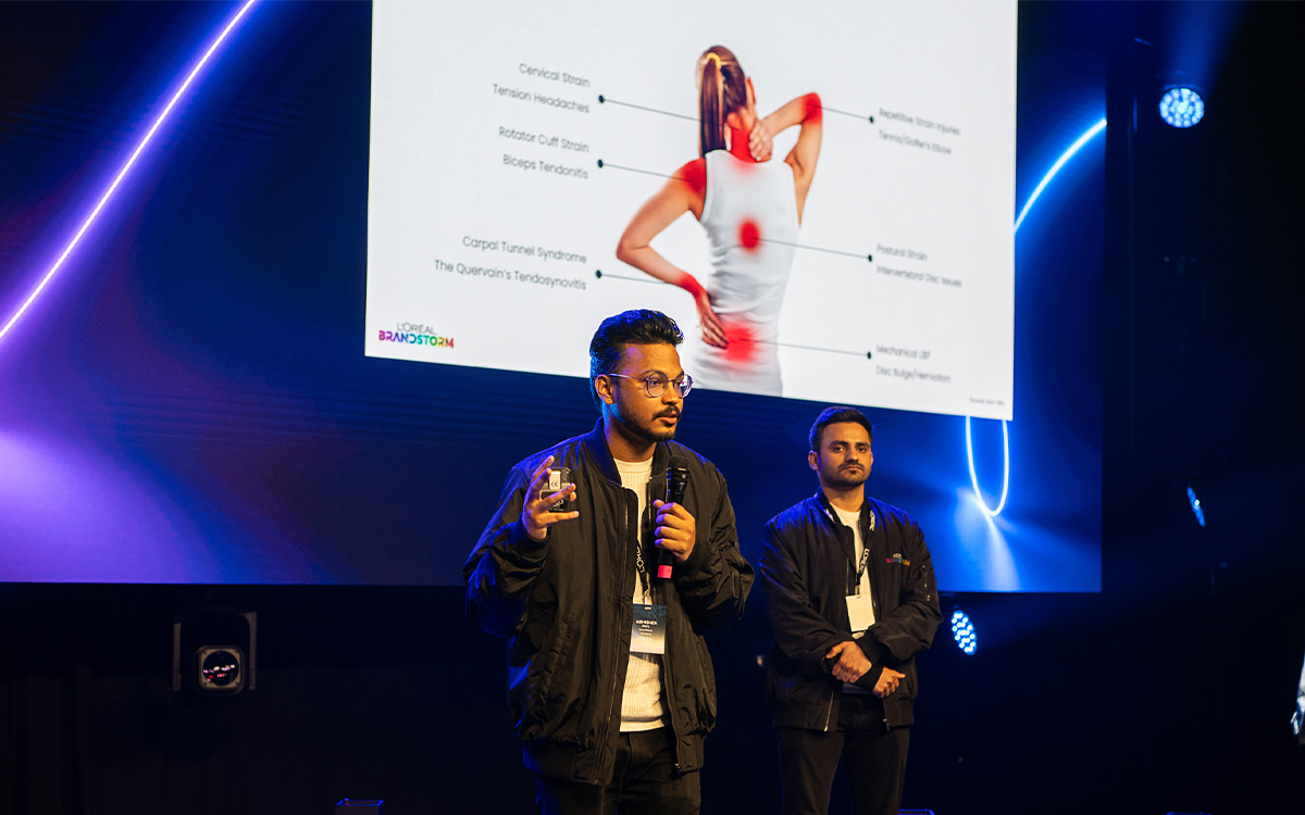 Future innovations at L’Oréal Brandstorm final- Creative HEAD
