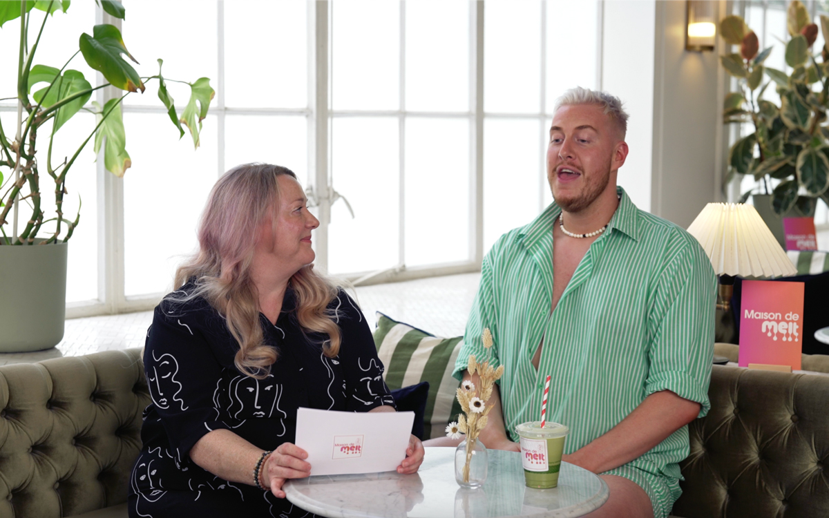 James Earnshaw talks Color Touch in our Bistro Booth - Creative HEAD